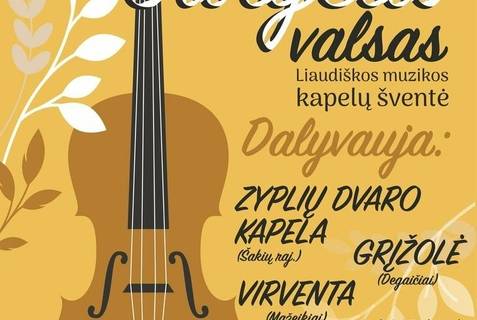 Tautas mūzikas kolektīvu festivāls "Jurgelios valsis"